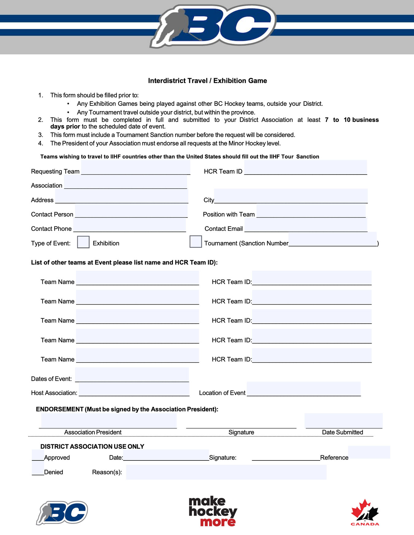 Tournament Documents - Richmond Jets MHA